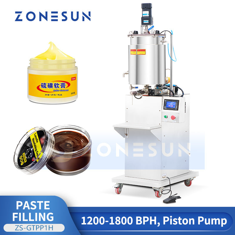 ZONESUN ZS-GTPP1H Semi-Automatic Paste Filling Machine – Zonesun Mall