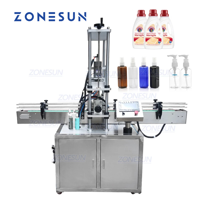 ZONESUN Automatic Torque Control Capping Machine for Production Lines ...