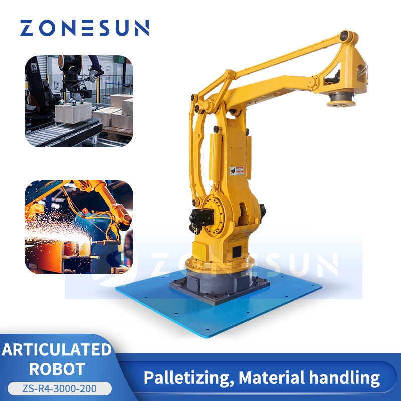 ZONESUN ZS-R4-3000-200 Industrial Articulated Robot for Automation ...